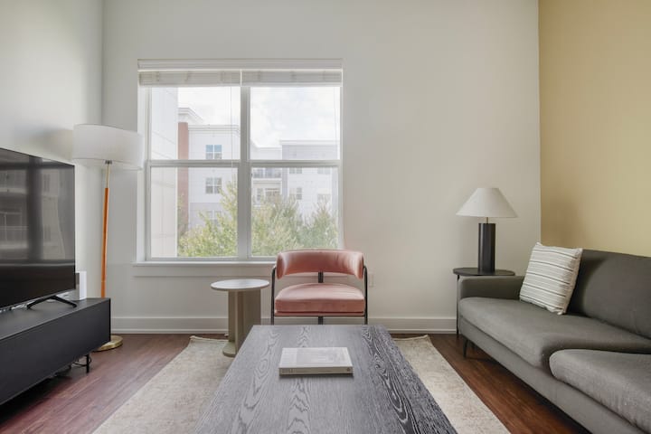 Blueground | Alewife, Gym & W/d, Nr Shopping & T - Cambridge
