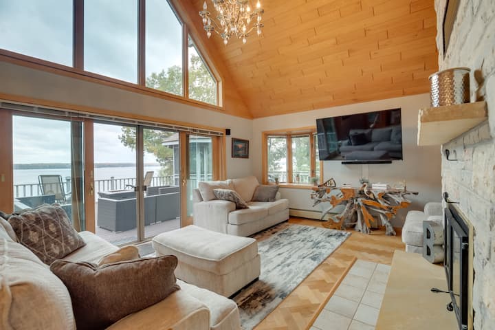 Pelican Lake House W/ Boat Dock And Sauna! - Pelican Lake, WI