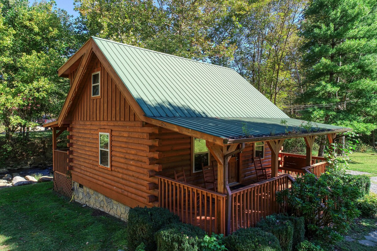 Creek Heaven on Cosby Creek - Cabins for Rent in Cosby, Tennessee ...