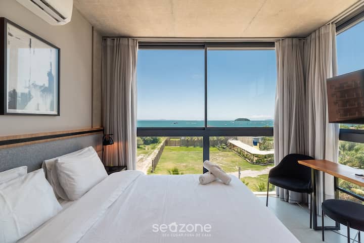 Stylish Studio With Sea View Spj0405 - Florianópolis