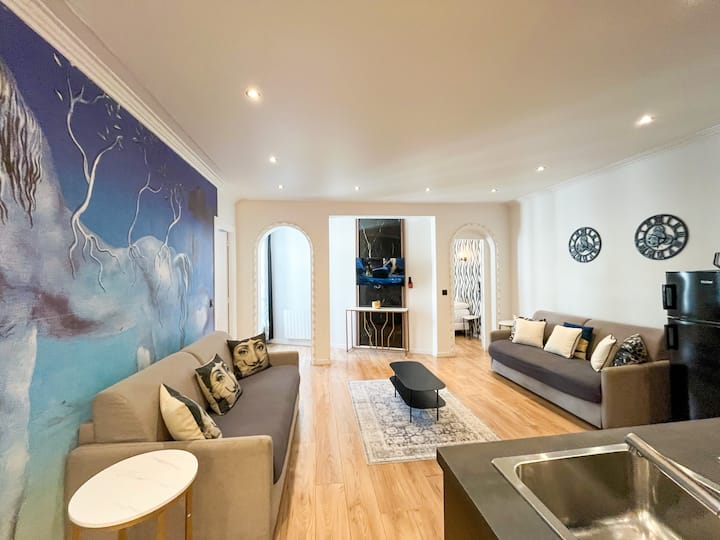 Urban Flat 105 - 4bdr Apartment Haussmann Opera - Montreuil-sur-Mer