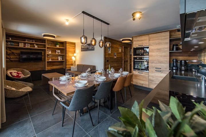 Appartement Haut De Gamme 8 Couchages Avec Terrass - Saint-Sorlin-d'Arves