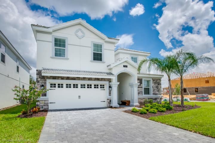 5 Star Villa Close To Disney, Orlando Mansion 2526 - Davenport, FL