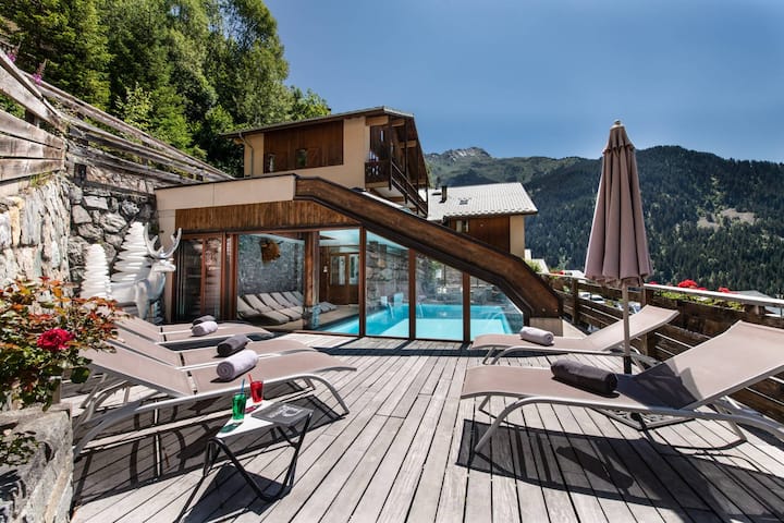 N°35 : 10 People Flat, Balcon Sud, Piscine, Sauna - Belle Plagne