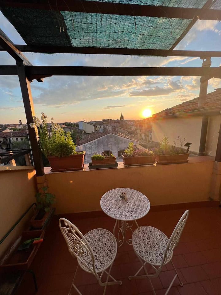 S.paolo House - Terrace With River View - Verona