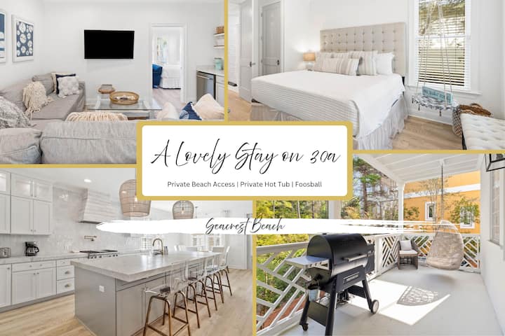 Private Hot Tub ~ Seacrest Pool ~ Walk To Beach - Seacrest, FL