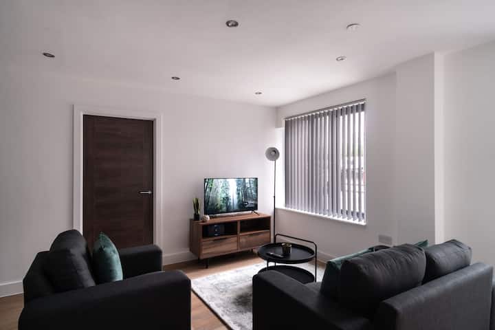 Stay Zeni, Alexandra Rise Manchester Neat 1 Bed - Aéroport de Manchester (MAN)