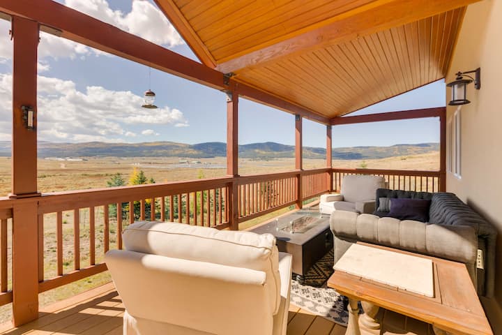 Hot Tub & Fire Pit: Idyllic Getaway In Angel Fire! - Angel Fire, NM