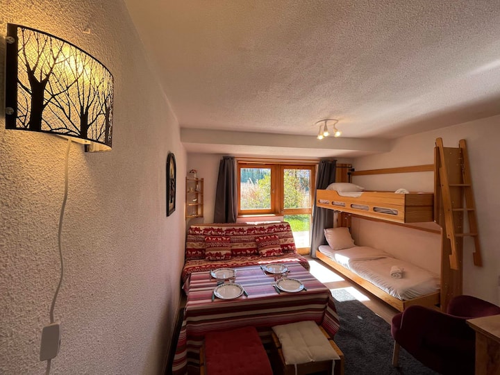 Agréable Studio Superbe Vue, Ski Aux Pieds - Méribel