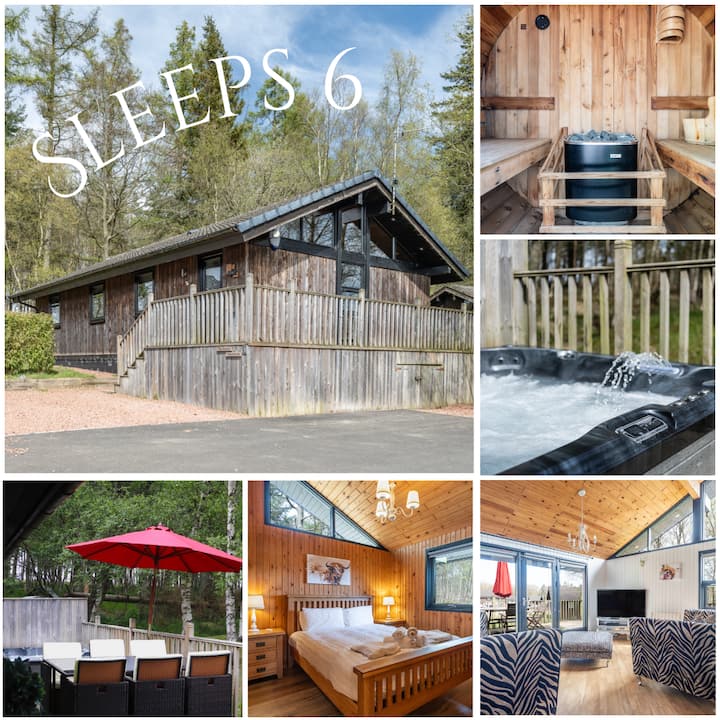 Cabin W/ Hot Tub, Sauna, King Beds, National Park - Northumberland
