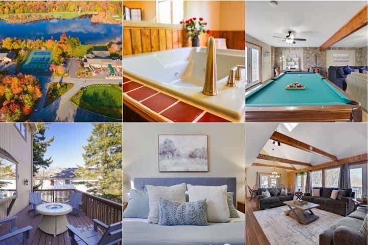 Welcome To Our Pocono Cottage In Paradise - Kalahari Indoor Waterpark, Pocono Manor