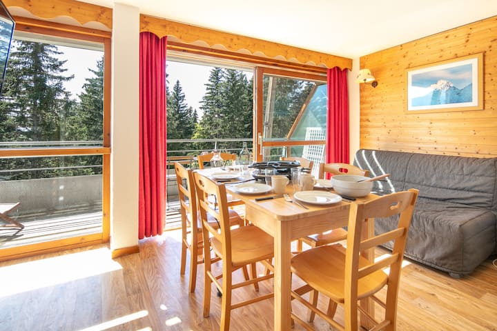 Au Bon Air - Appt Au Pied Des Pistes - Chamrousse
