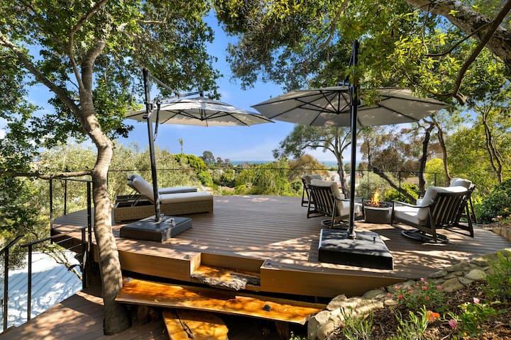 Montecito Treehouse-a Unique Property-ocean Views! - Santa Barbara, CA