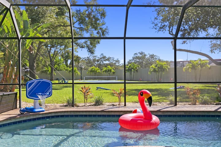 Spring Break Sale, Heated Pool, Pickleball, 18ppl - Bradenton, FL