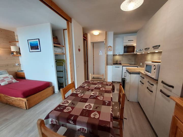 Studio La Plagne-tarentaise, 1 Pièce, 4 Pers. - Les Coches