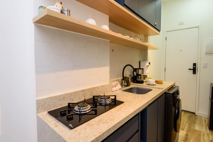 Loft Novo E Bem Equipado Em Botafogo! - Rio de Janeiro