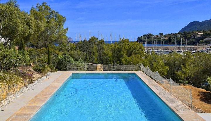 Stunning Villa With Sea Views & Pool & A/c For 10 - Alcúdia