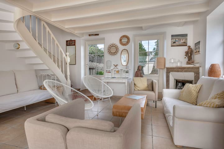 Maison De Caractère 100 Mètres De La Plage - 7pers - Le Pouliguen