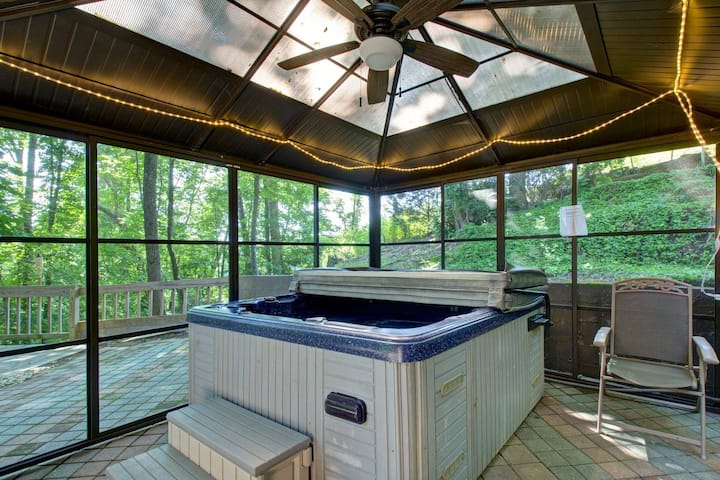 5 Br Log Cabin - Hot Tub - Pond Fishing - 2 - Chattanooga, TN
