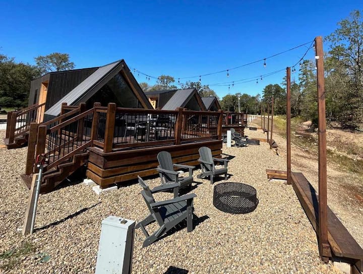 Hjort #3 (Deer) Modern Tiny Cabin - The Alps Of - Broken Bow, OK