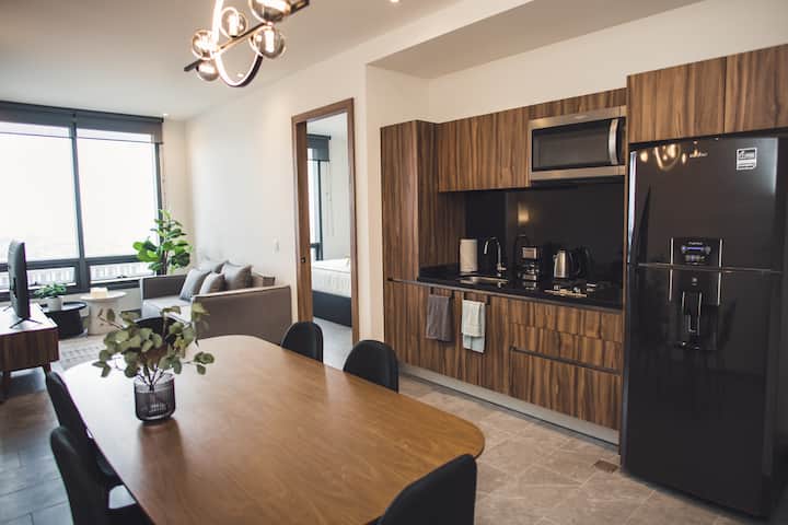 2906- Nice Apartment With Lux Amenities 1br - Aéroport international de Mexico (MEX)
