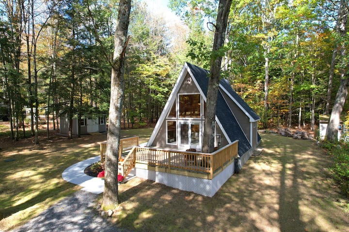 Galway Lake A-frame! - Galway, NY