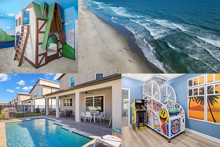 Storybook Escape | Beach Villa W So Many Extras - Melbourne Beach