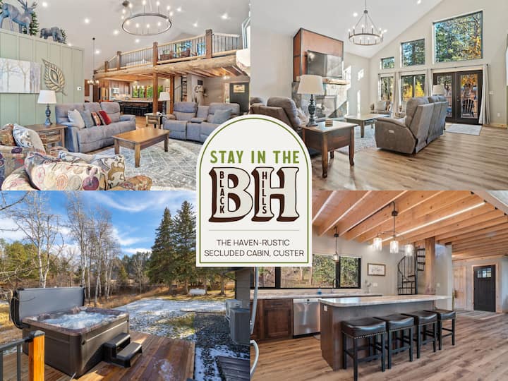 The Haven-rustic Secluded Cabin - Hill City, SD