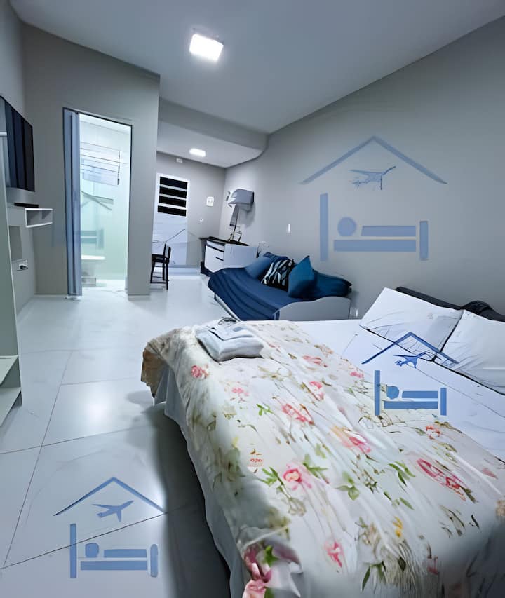 Ap Completo Com Ac E Wi-fi · Aeroporto Guarulhos - Guarulhos