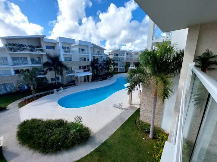 Beach Haven 1bdr Condo Paseo Playa Coral - 305 - Punta Cana