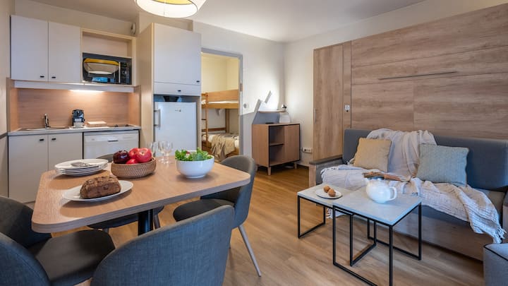 Pierre&vacances-studio 4 Pers-1 Coin Nuit- Rivière - Chamonix-Mont-Blanc