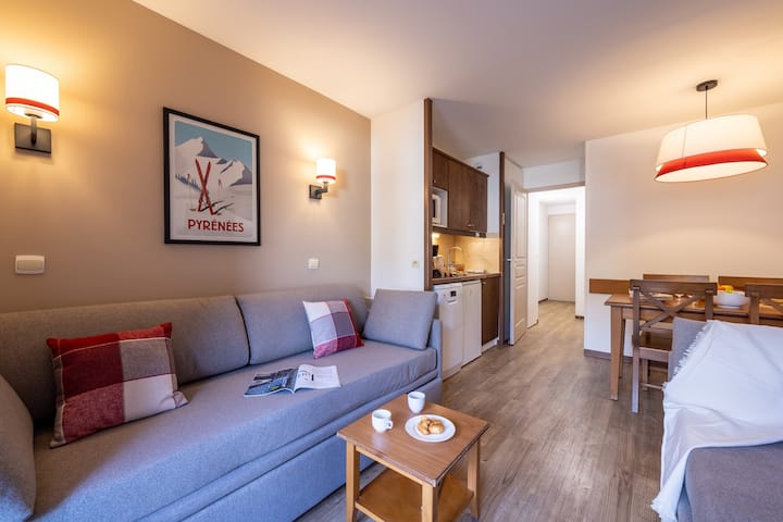 Pierre&vacances-appartement 4 Personnes- 1 Chambre - Ax-les-Thermes