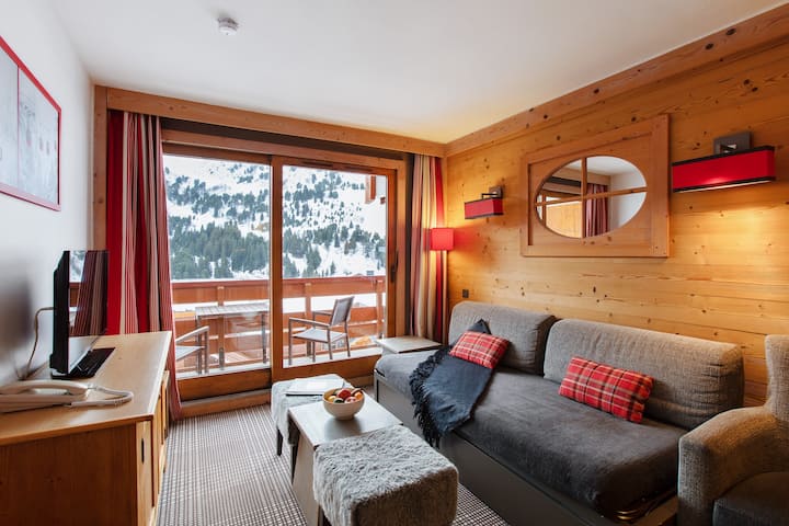 Pierre&vacances-appart 6 Pers-1 Chambre-1coin Nuit - Courchevel 1850
