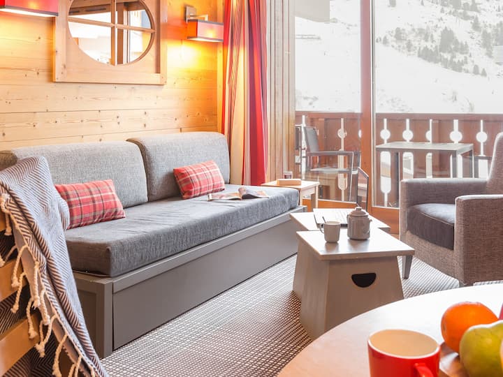 Pierre&vacances-appartement 6 Personnes- 2chambres - Méribel