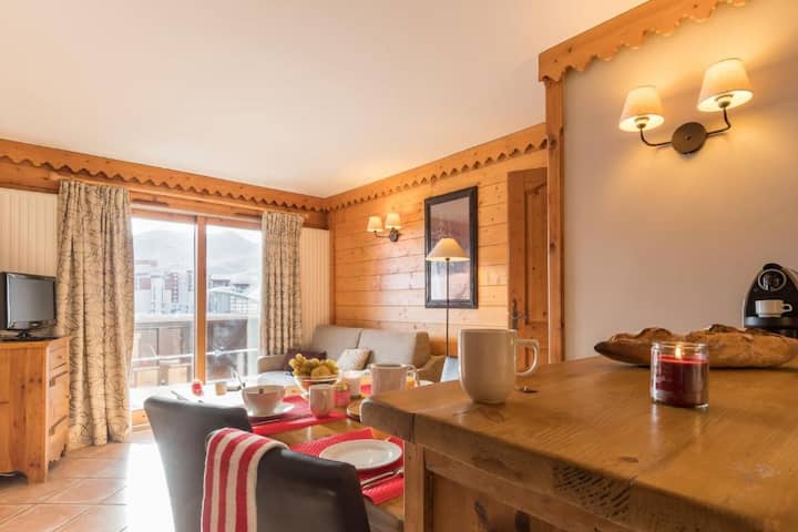 Pierre&vacances-appartement 6 Personnes- 2chambres - La Plagne