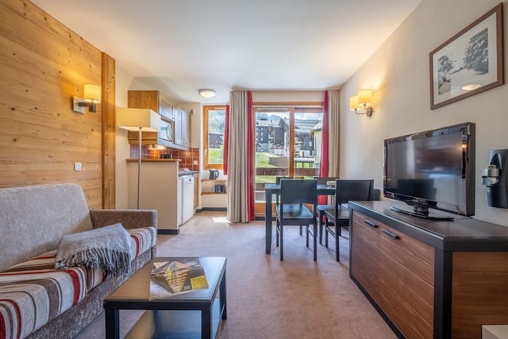 Pierre & Vacances - Apt 4 Pers-1 Ch - Vue Montagne - Belle Plagne