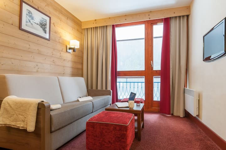 Pierre&vacances-appartement 4 Personnes- 1 Chambre - Arc 2000