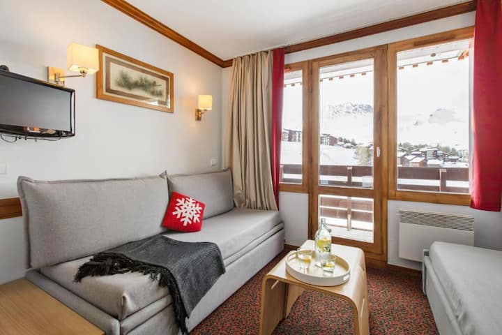 Pierre&vacances-app 4 Pers-1 Chambre-vue Montagne - Peisey-Vallandry