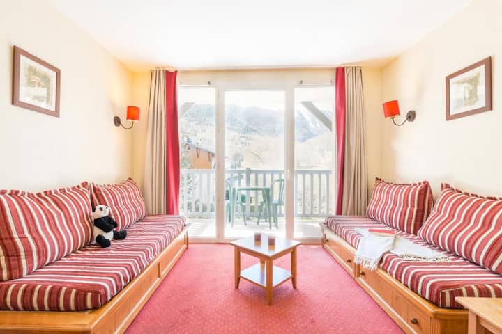 Pierre&vacances-studio 4 Pers- 1 Coin Nuit-balcon - Saint-Lary-Soulan