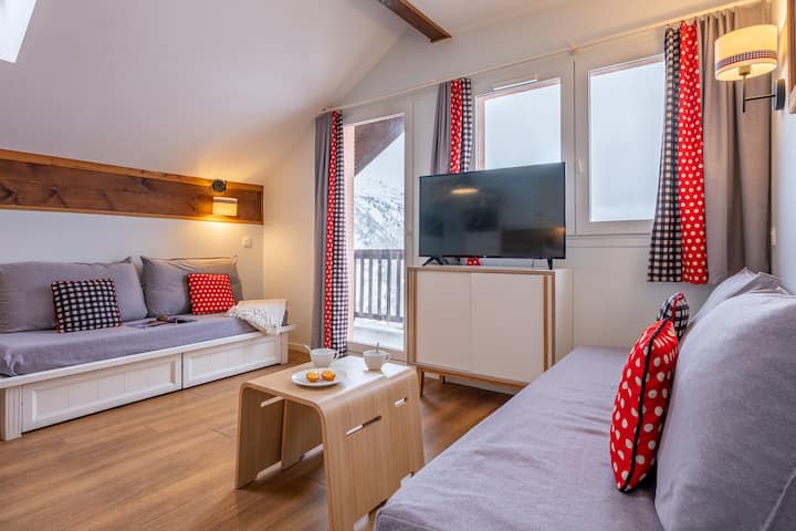 Pierre&vacances-app 8 Pers - 2 Chambres + Alcôve - Montricher-Albanne