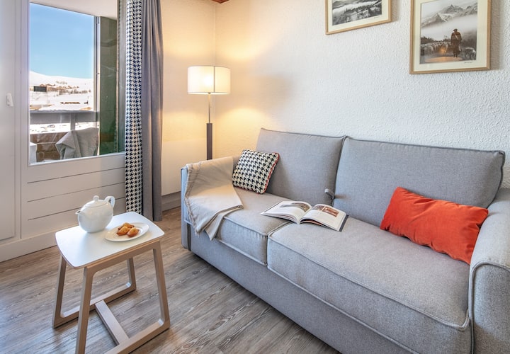 Pierre&vacances -Studio 4pers -1 Coin Nuit -Rénové - Vaujany