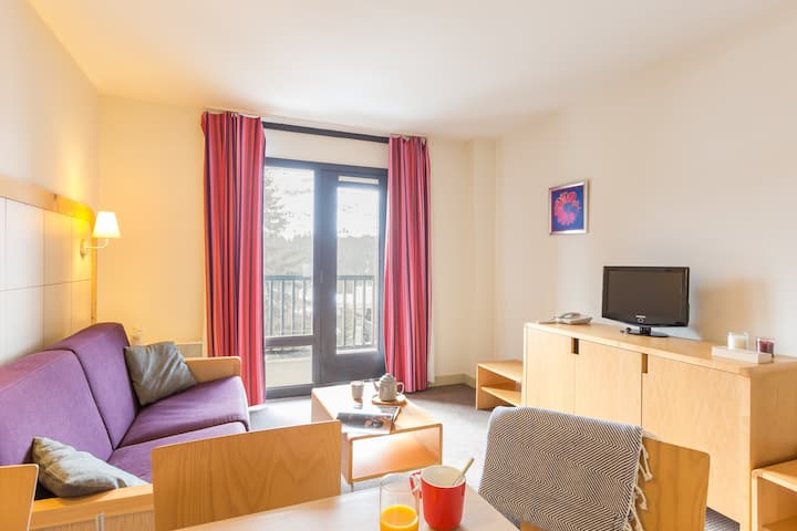 Pierre&vacances-appart 4pers-1 Chb-balcon-expo Sud - Flaine