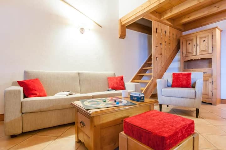 Pierre&vacances-appart 8 Pers-3 Chambres-mezzanine - Les Carroz d'Arâches