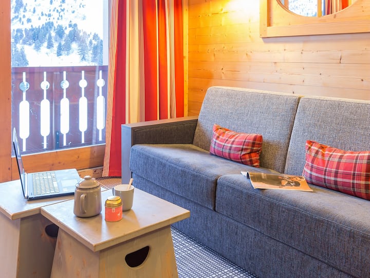 Pierre&vacances-app 4 Pers-1 Chambre-vue Montagne - Saint-Martin-de-Belleville