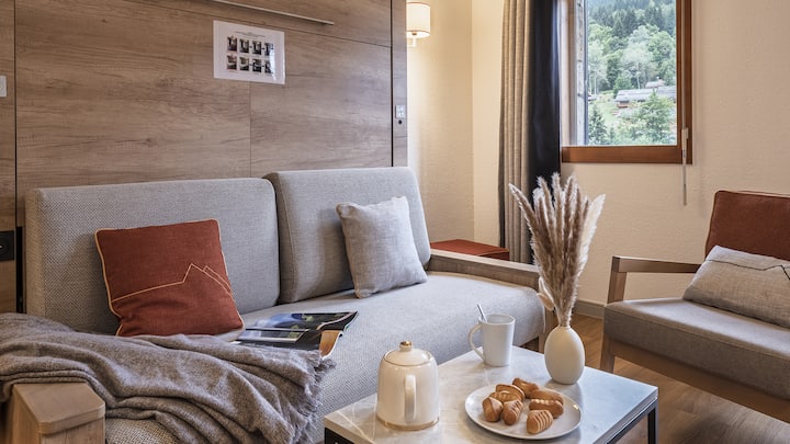 Pierre&vacances-studio 4 Pers-vue Montagne-rénové - Courchevel 1850