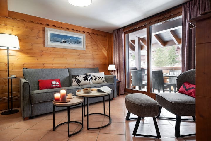 Pierre&vacances-appart 7 Pers - 3 Chambres- Duplex - Méribel