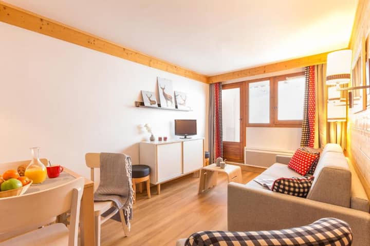 Pierre&vacances-appart 6 Pers-1 Chb-alcôve-balcon - Les Menuires