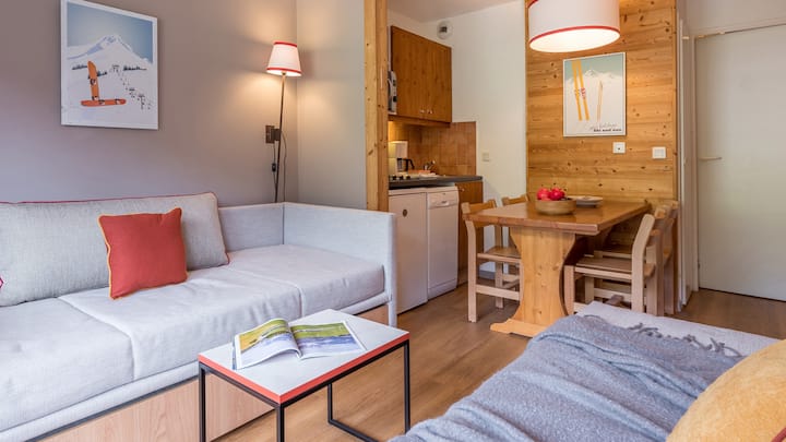 Pierre&vacances - Studio 4 Pers-1 Coin Nuit-rénové - Méribel