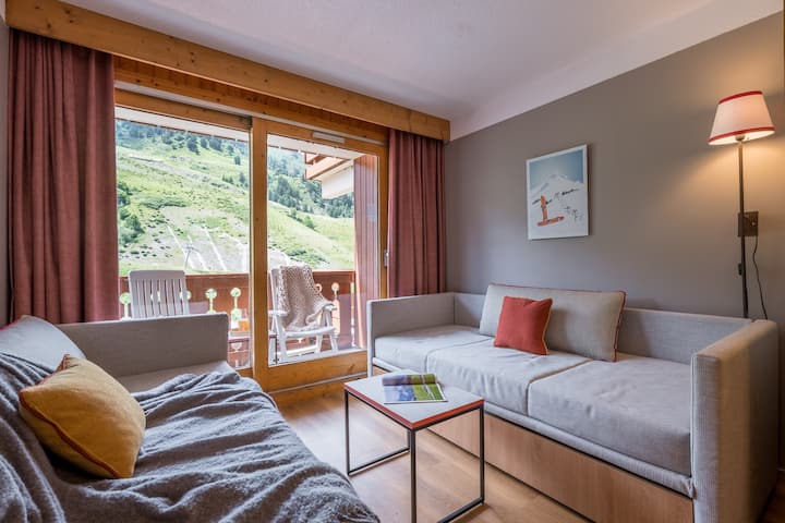 Pierre&vacances-appart 4 Pers - 1 Chambre - Rénové - Méribel