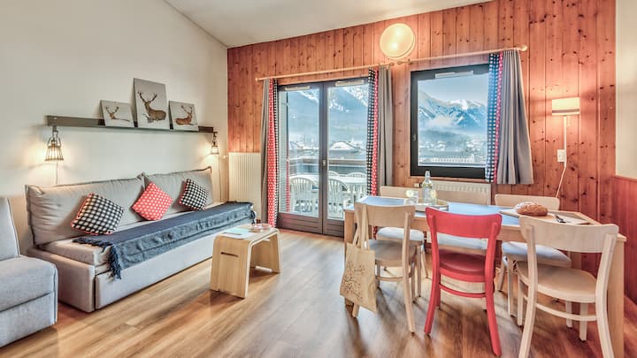 Pierre&vacances-appart 7 Pers- 2 Chambres- Aiglons - Chamonix-Mont-Blanc